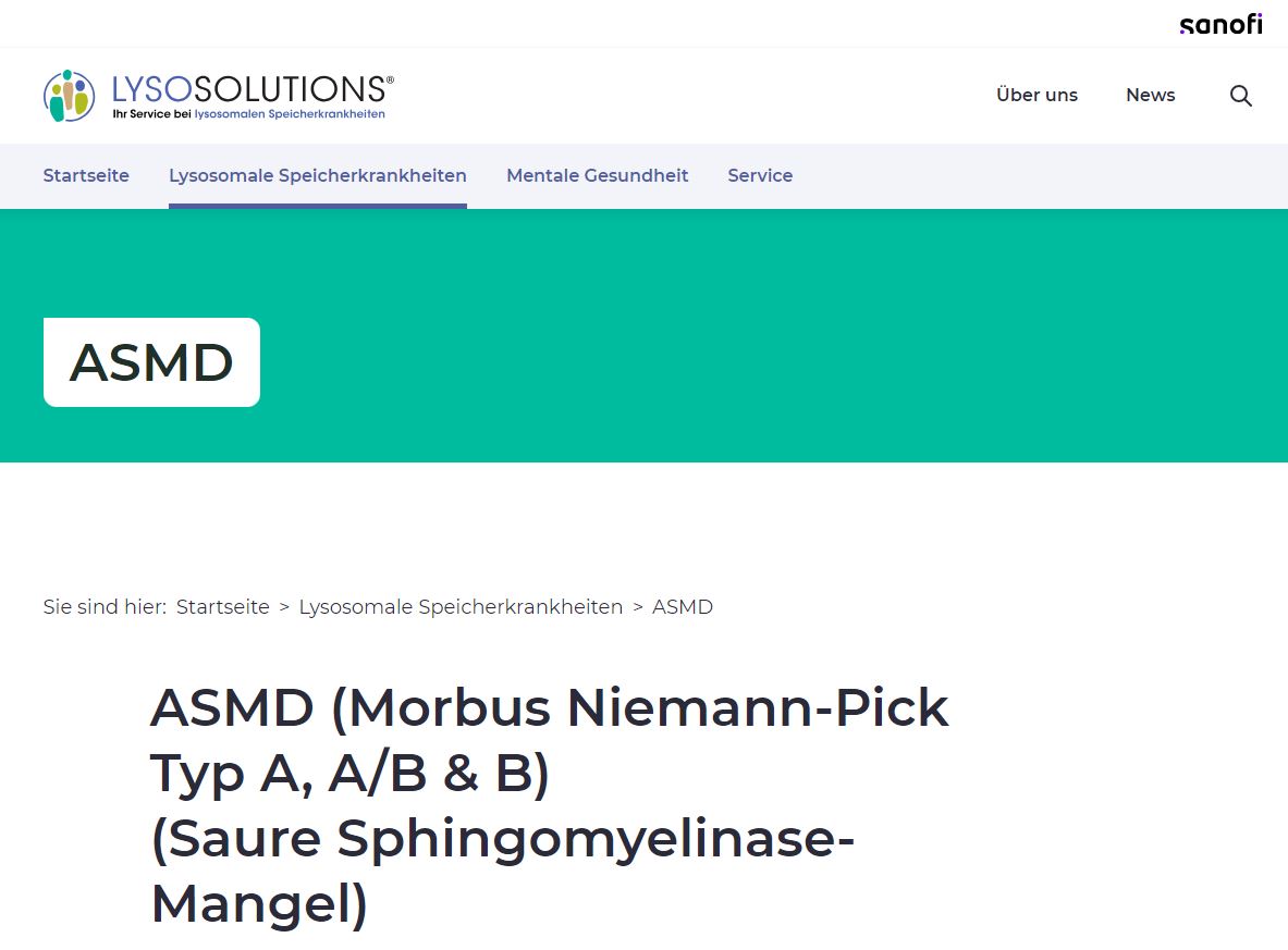 Typ A/B ASMD - Niemann-Pick Selbsthilfegruppe e.V.